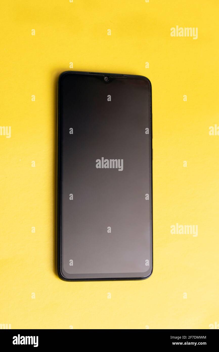 BELARUS, NOVOPOLOTSK - 25 FEBRUARY, 2021: Xiaomi redmi 8 pro phone on a ...