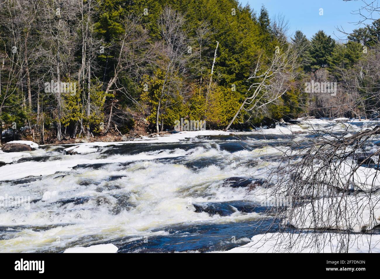 The Wilson waterfalls north of Montreal. A local favourite to escape ...