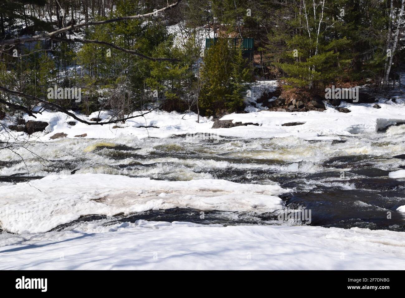 The Wilson waterfalls north of Montreal. A local favourite to escape ...