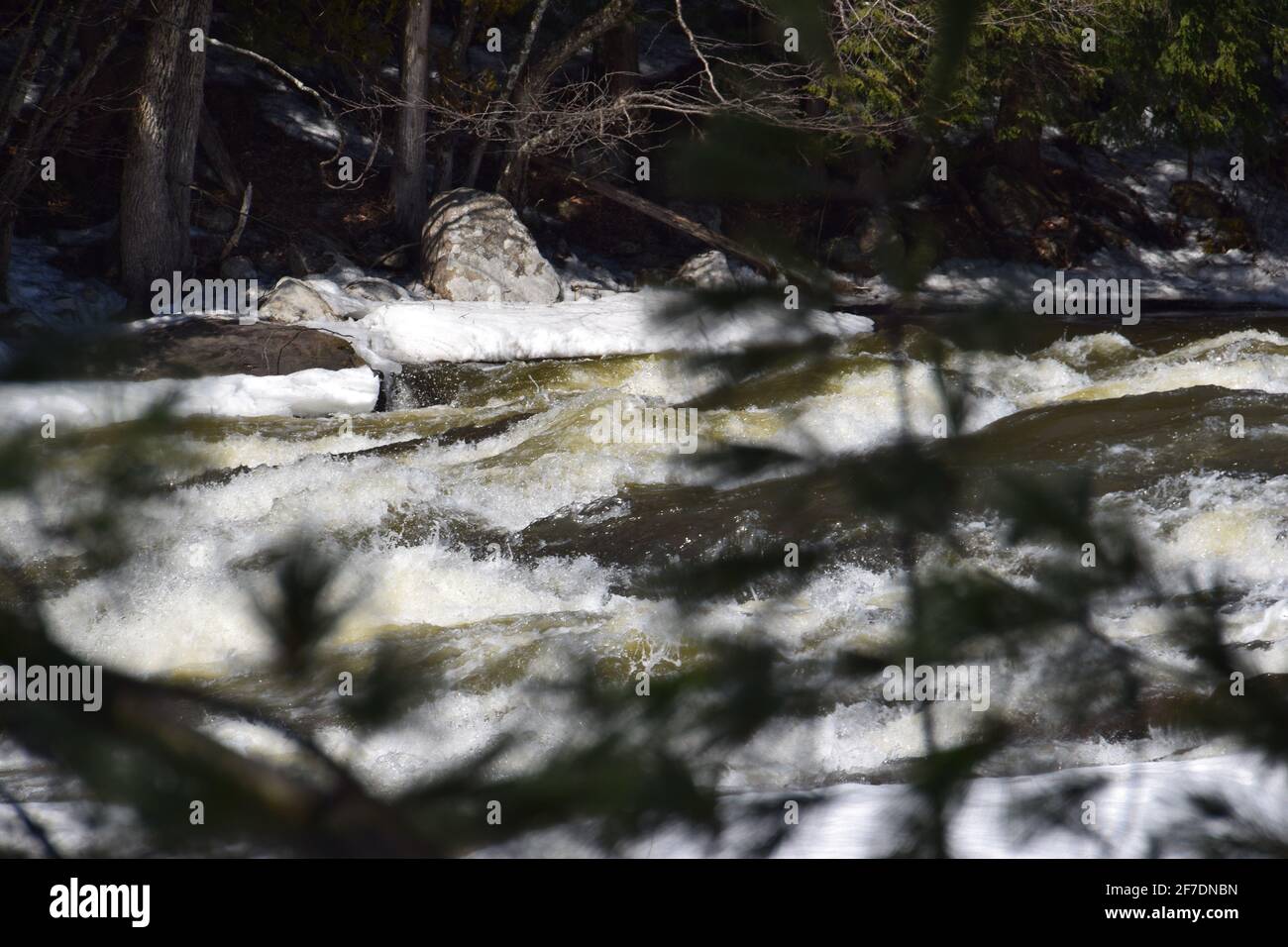 The Wilson waterfalls north of Montreal. A local favourite to escape ...