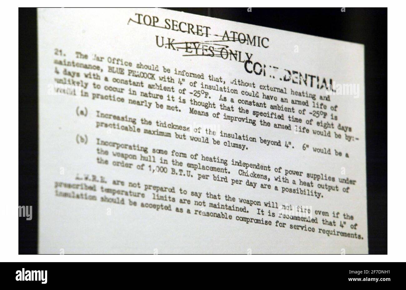 This is not an April Fool....British Military hatched a plan for a ...