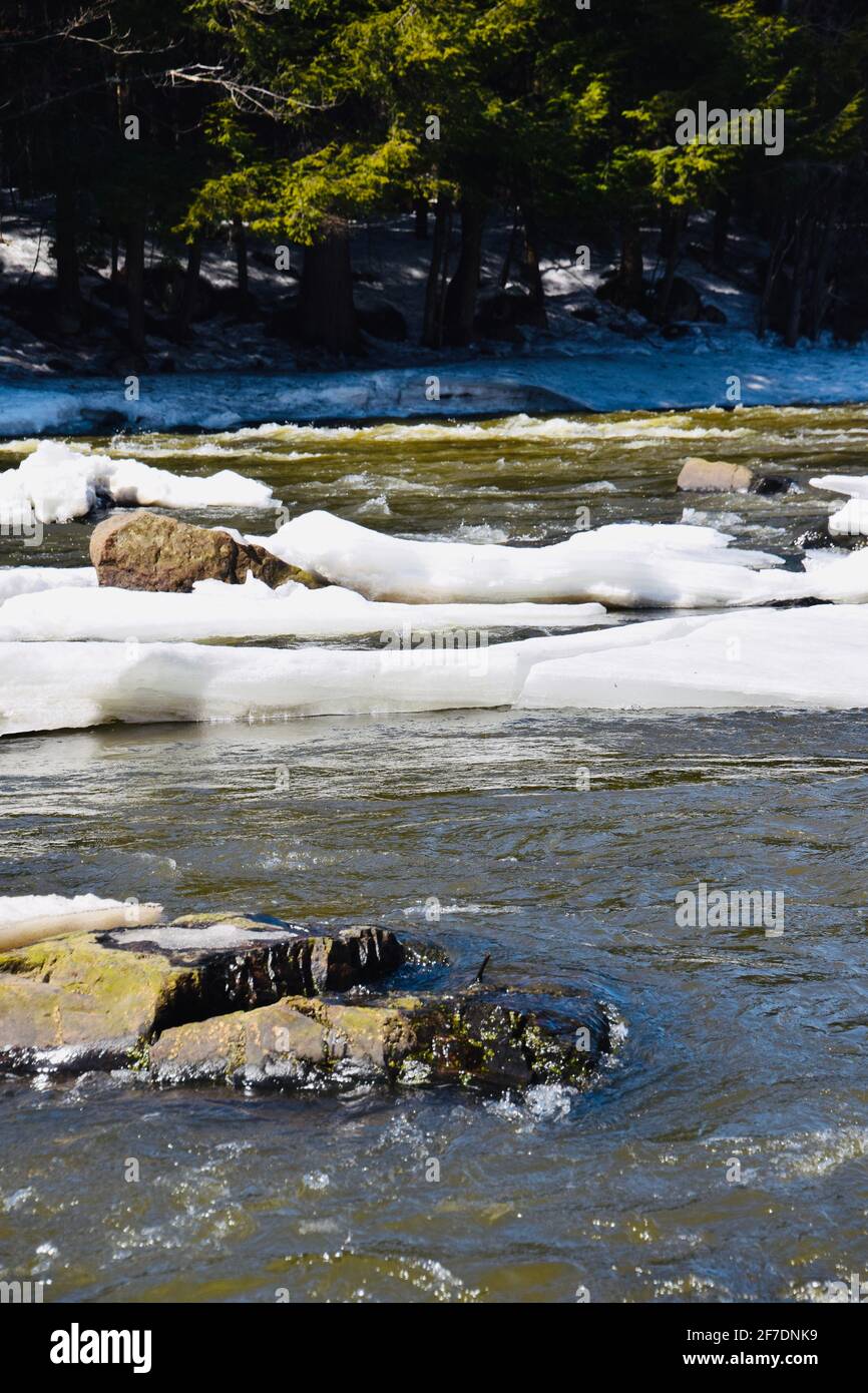 The Wilson waterfalls north of Montreal. A local favourite to escape ...