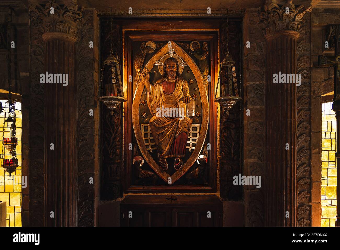 Jesus christ relief sculpture hi-res stock photography and images - Alamy