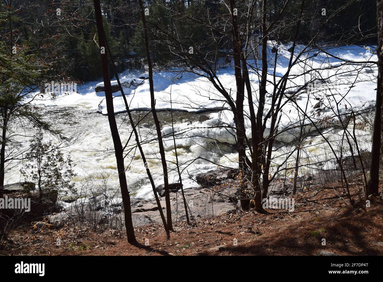 The Wilson waterfalls north of Montreal. A local favourite to escape ...
