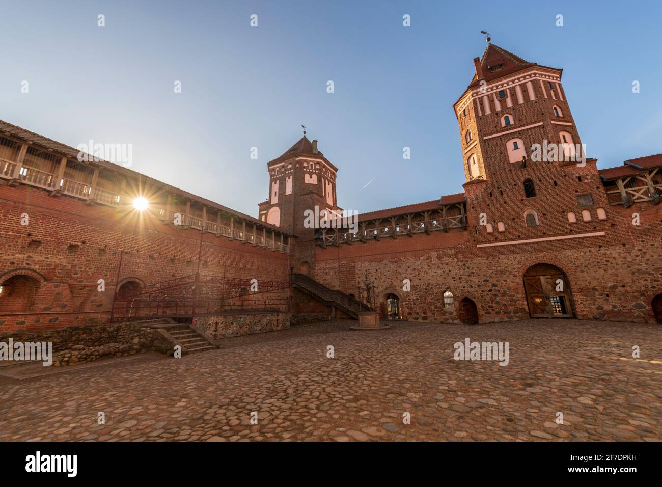Mir castle architecture hi-res stock photography and images - Alamy