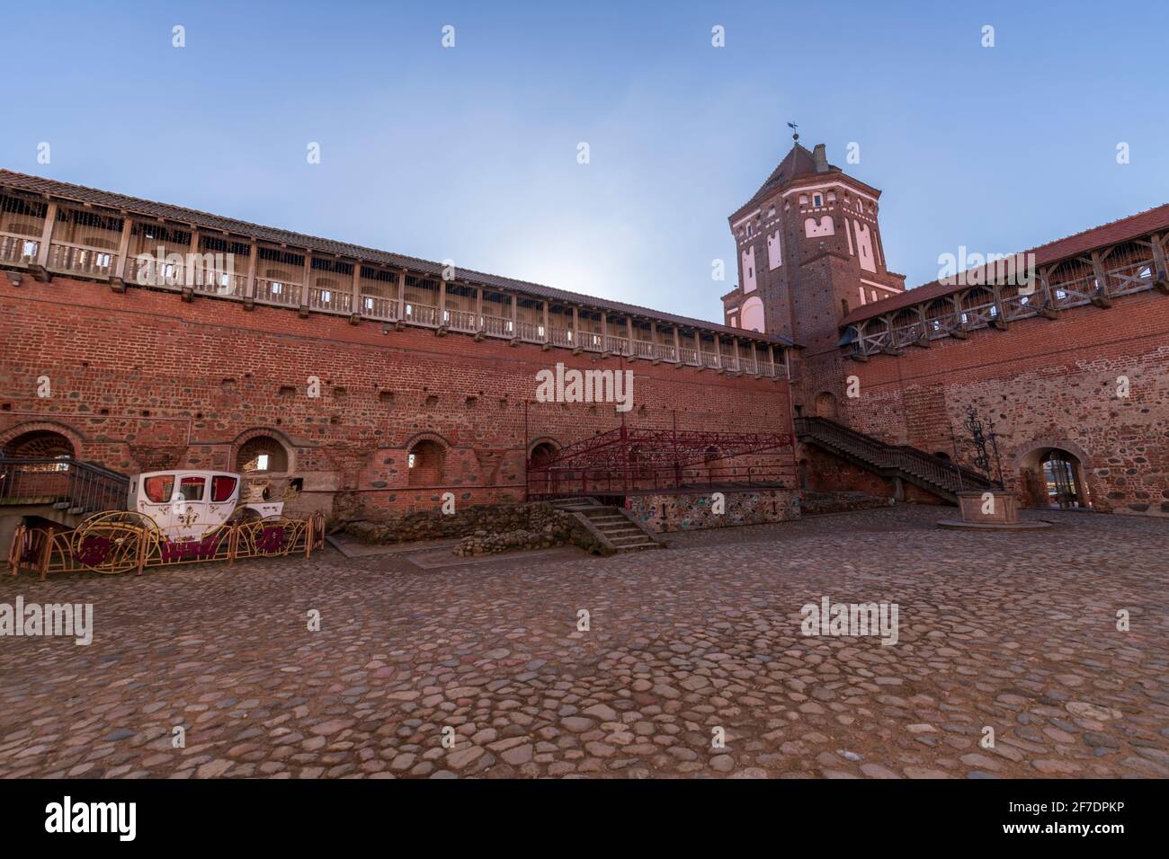 Mir Medieval Ancient Castle, Mir, Belarus Stock Photo - Alamy