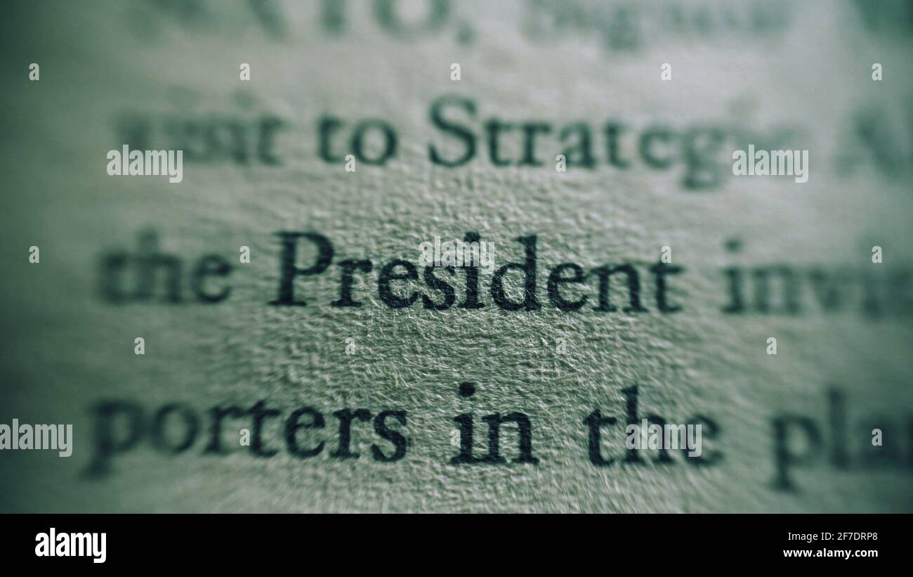 Classified document intelligence report focus on president and NATO ...