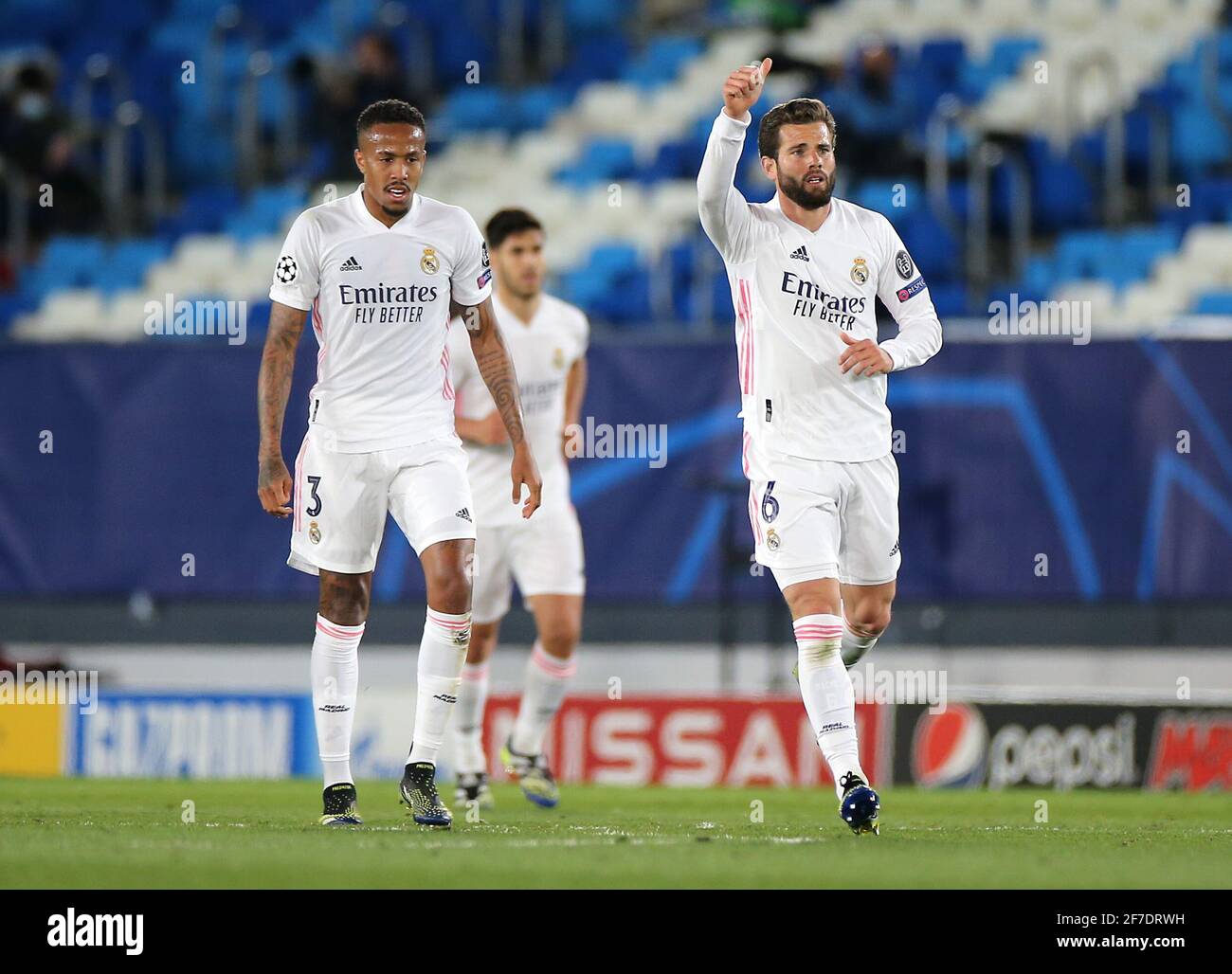 Real Madrid's Fernandez Nacho during the UEFA Champions League match at ...
