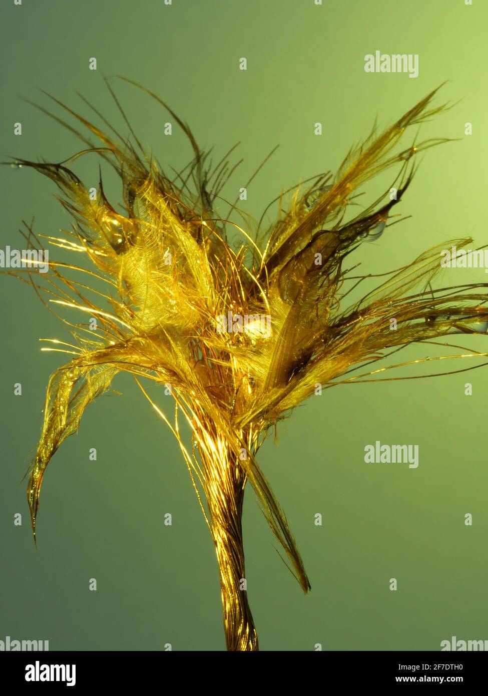 Abstract Macro Photography droplets, glass and metal Stock Photo - Alamy