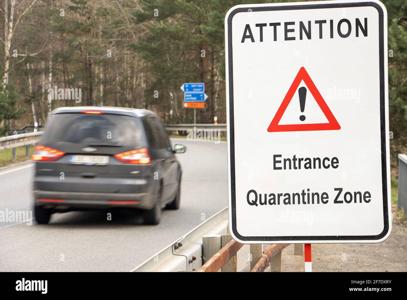 Quarantine zone hi-res stock photography and images - Alamy