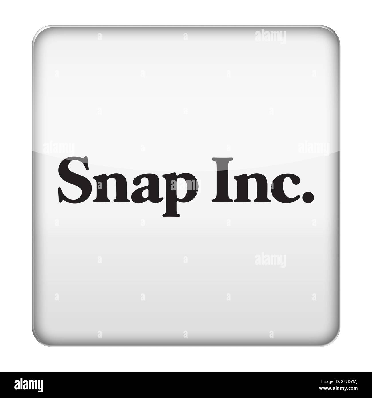 Snapchat logo Cut Out Stock Images & Pictures - Alamy