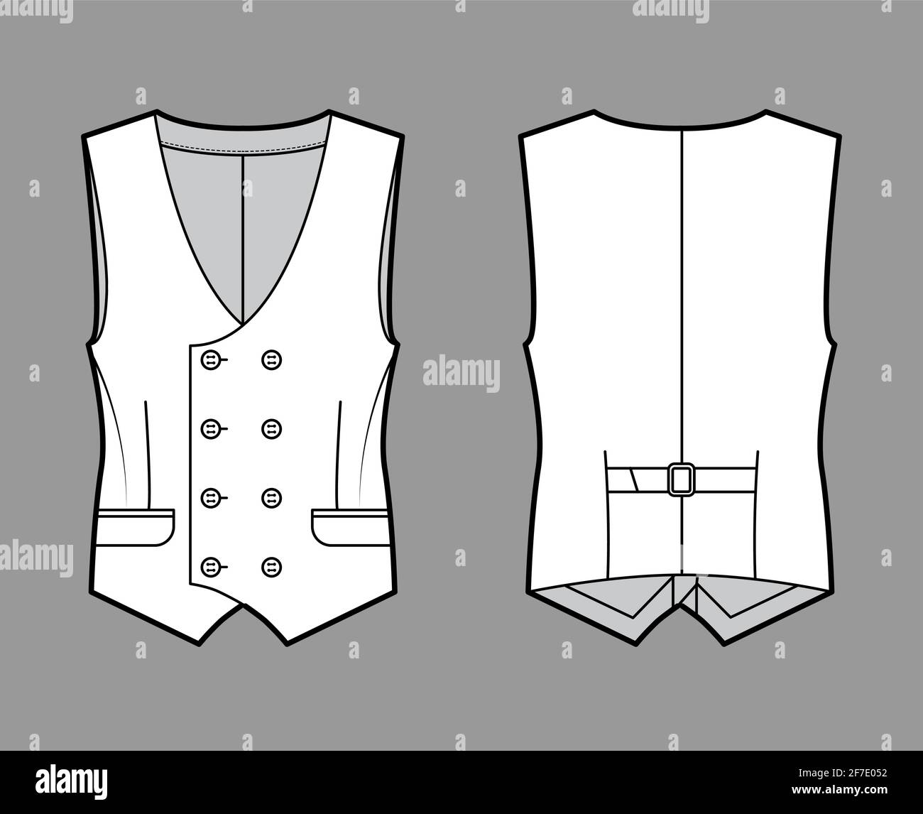 Waiter with traditional clothing Stock Vector Images - Alamy