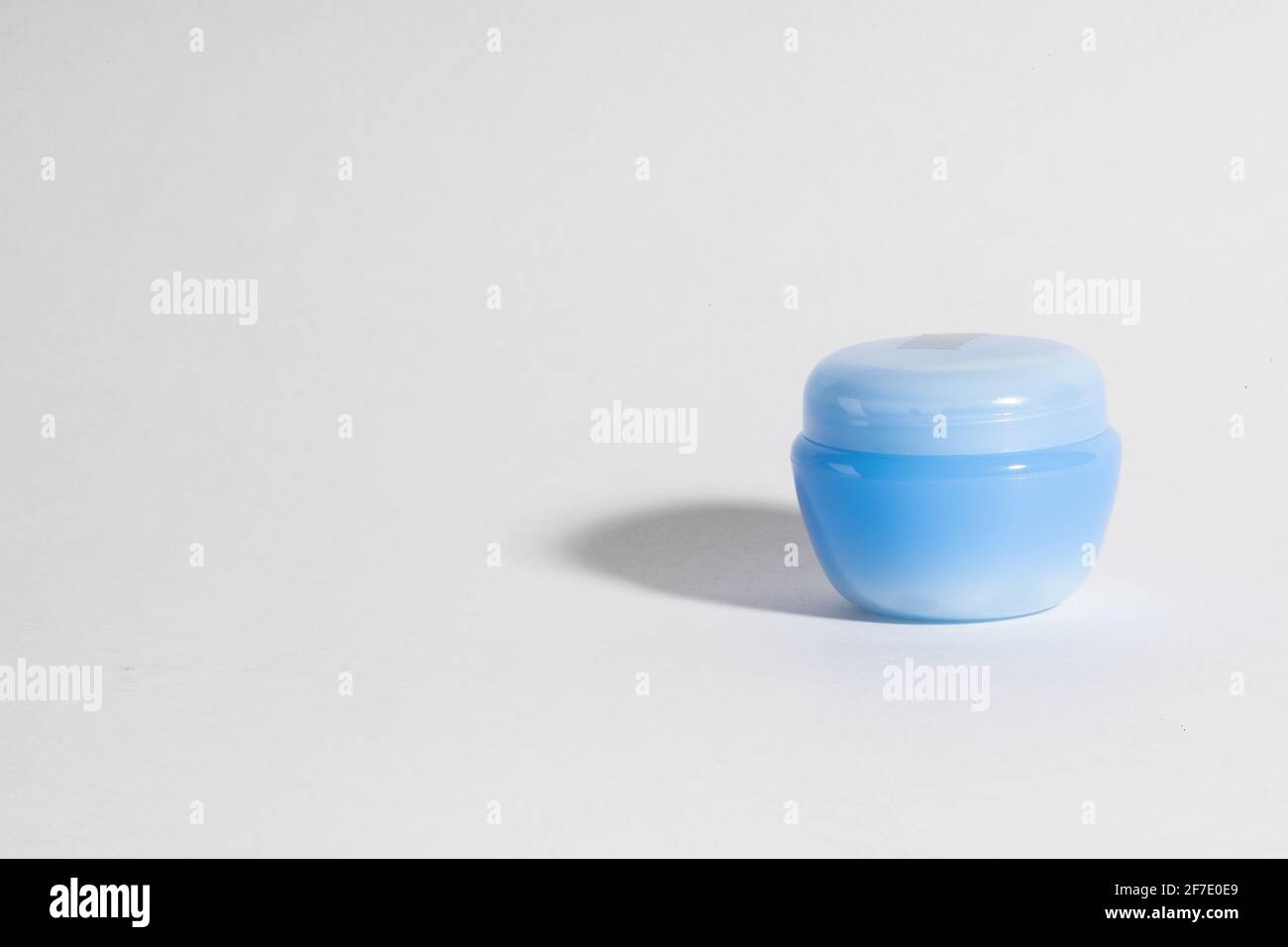 Plastic containers without labels or brand on a white background Stock ...