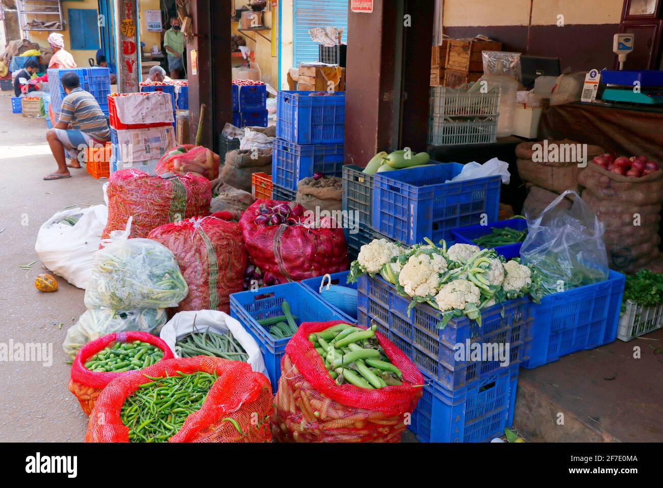 Fruit stall in india kerala hi-res stock photography and images - Alamy