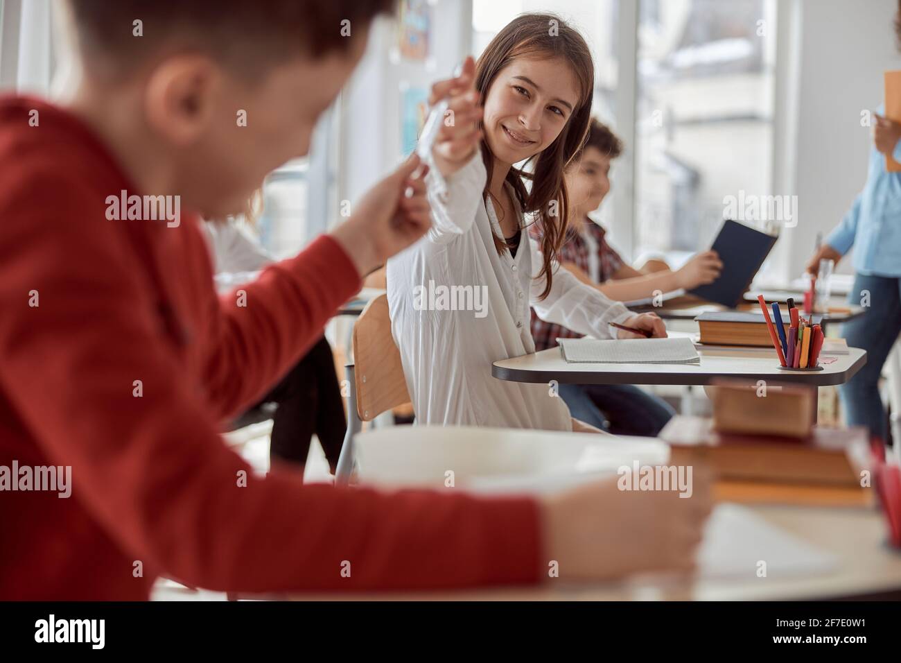 Grade School Class Pencil High Resolution Stock Photography and Images ...