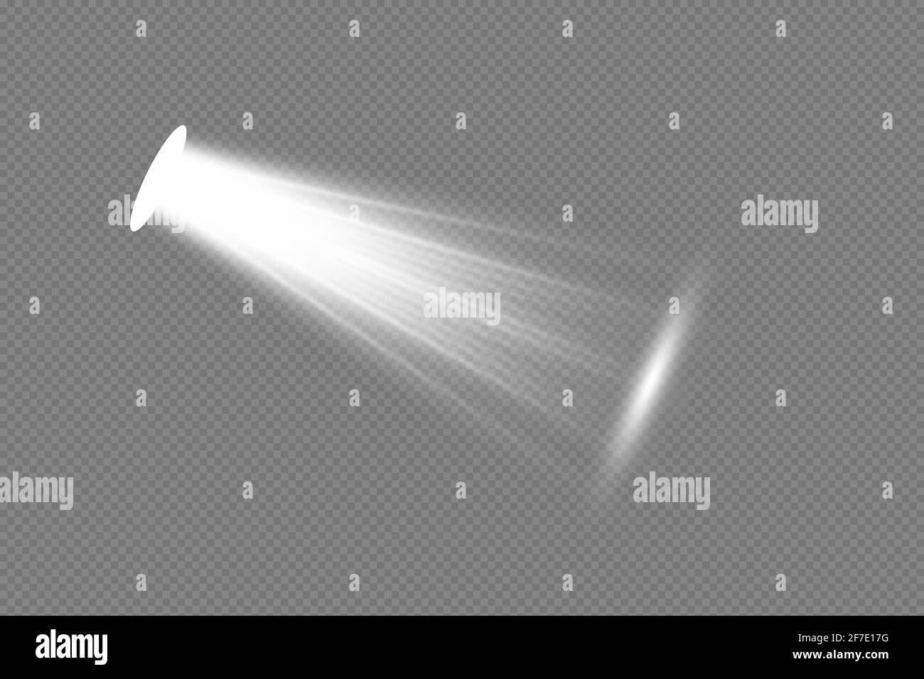 Vector spotlight. Light effect.Glow isolated white transparent light ...