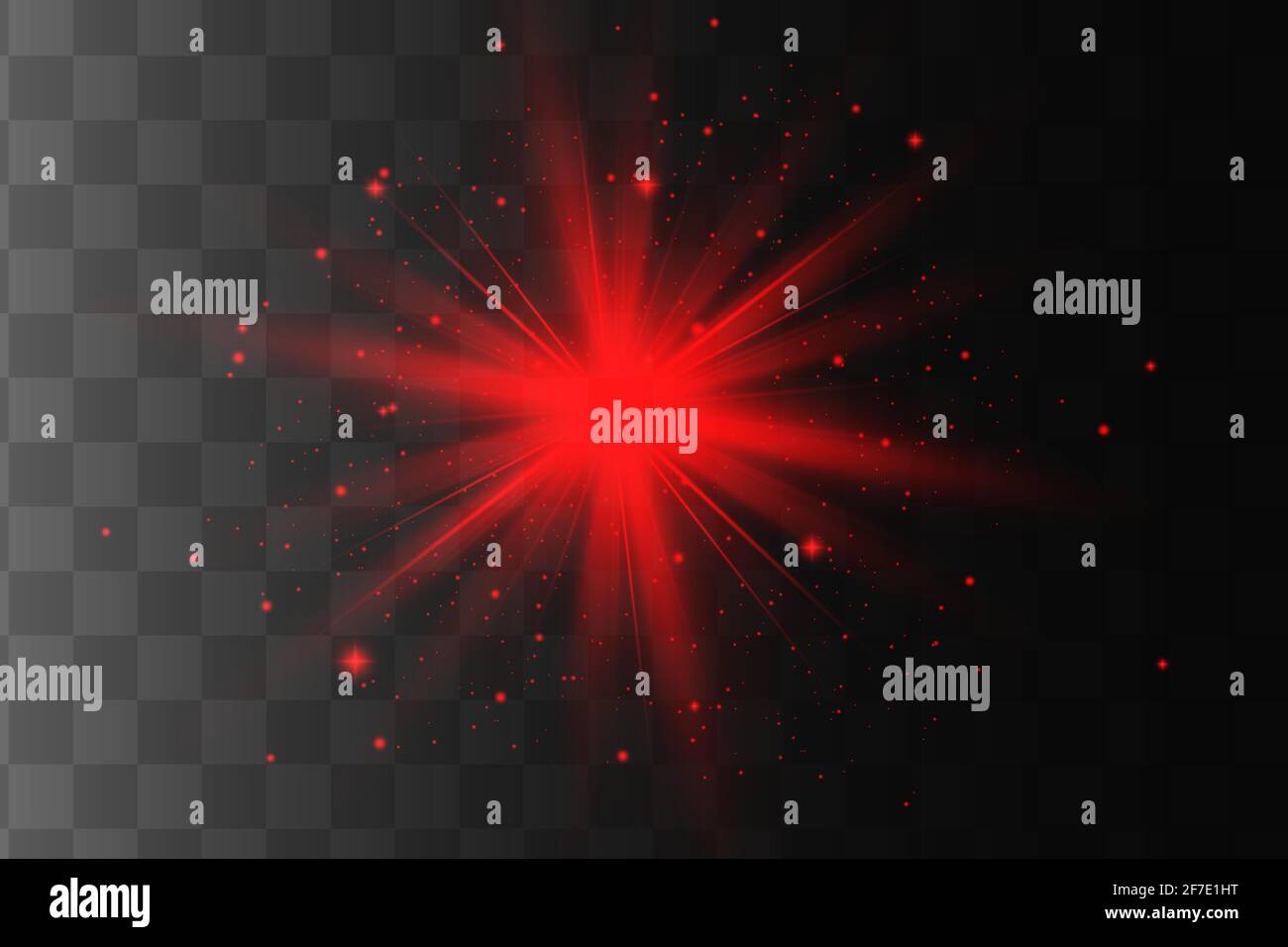 Red glowing lights effects isolated on background. Glow light effect ...