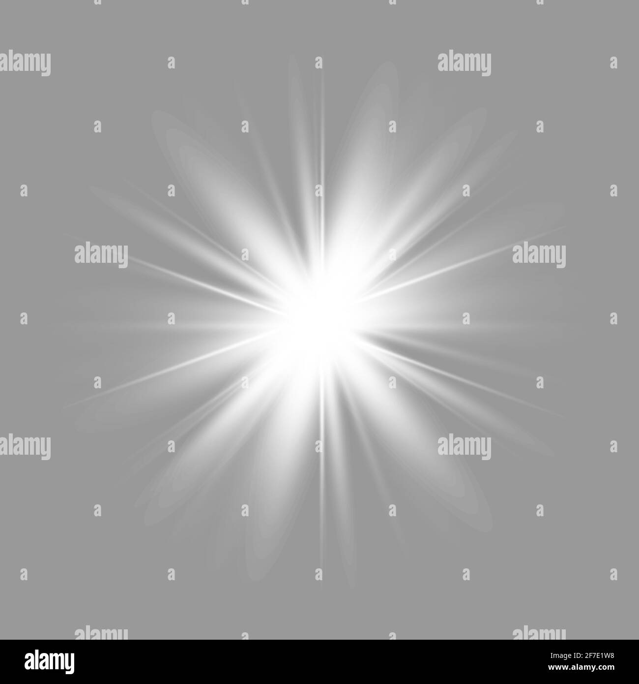 Glow isolated white light effect, lens flare Stock Vector Image & Art - Alamy
