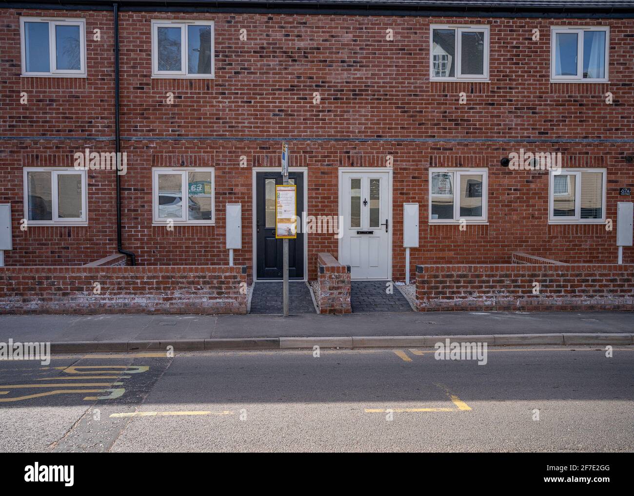 House For Sale Stapenhill Stock Photo - Alamy