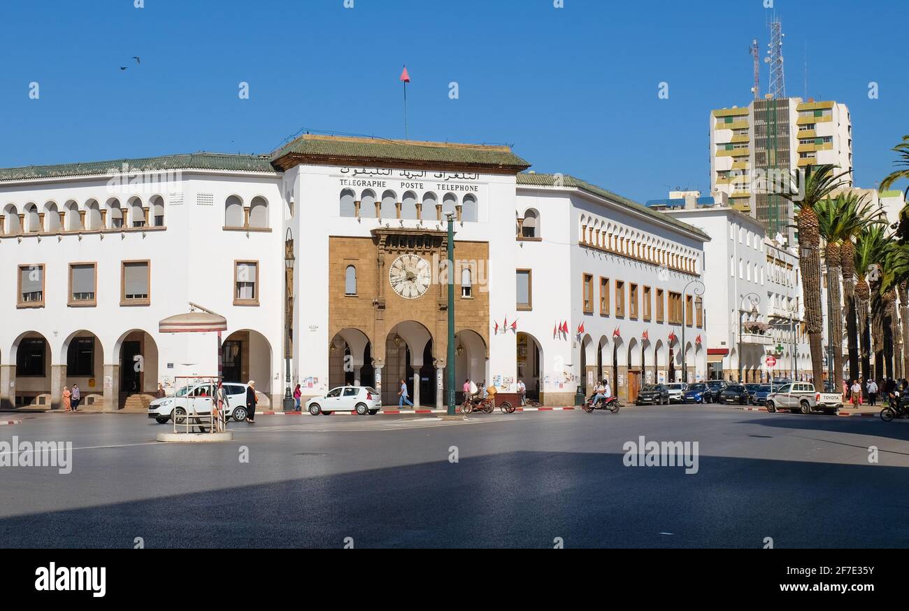 Moroccan post office hi-res stock photography and images - Alamy