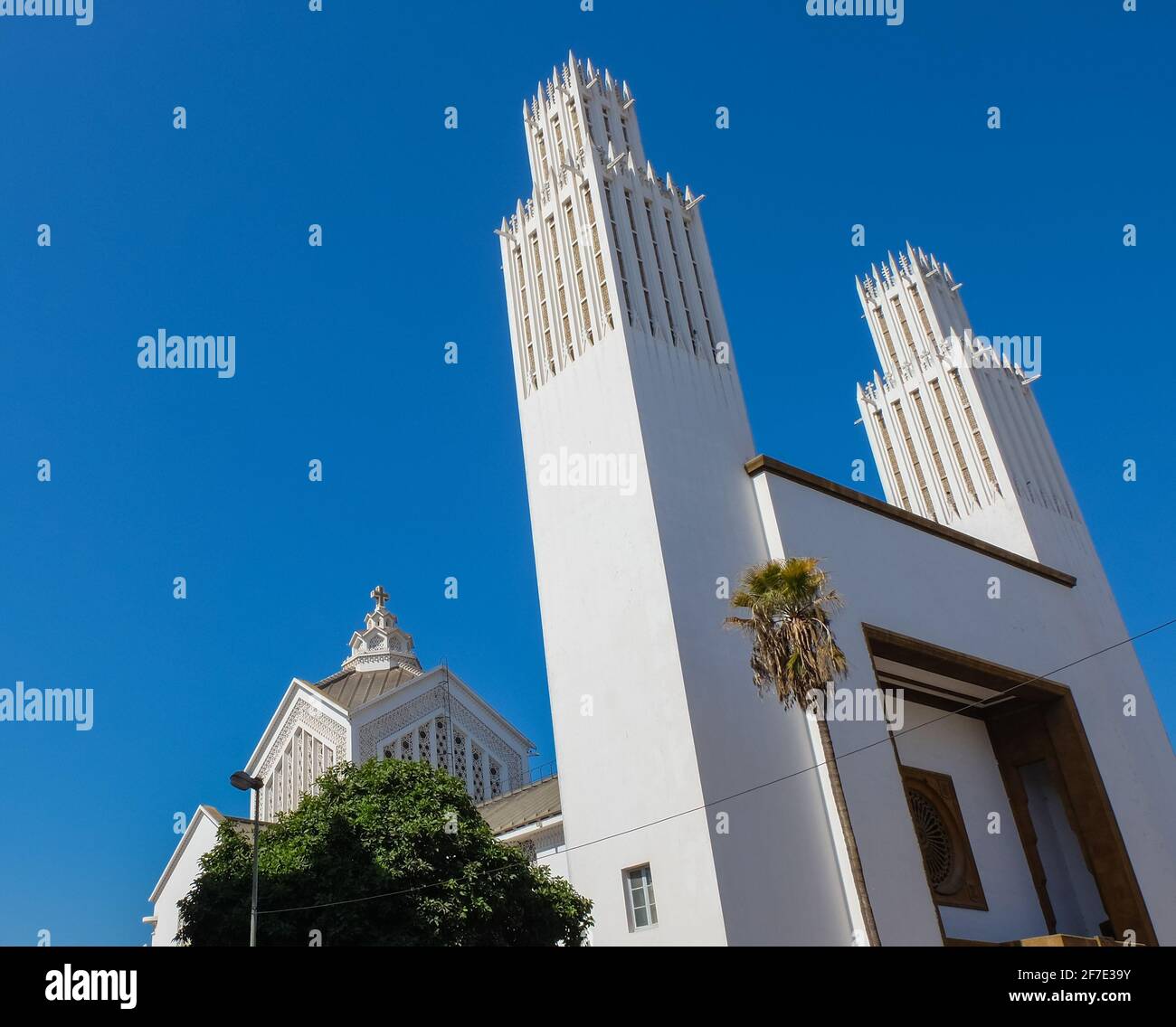 Catholic architecture in morocco hi-res stock photography and images ...