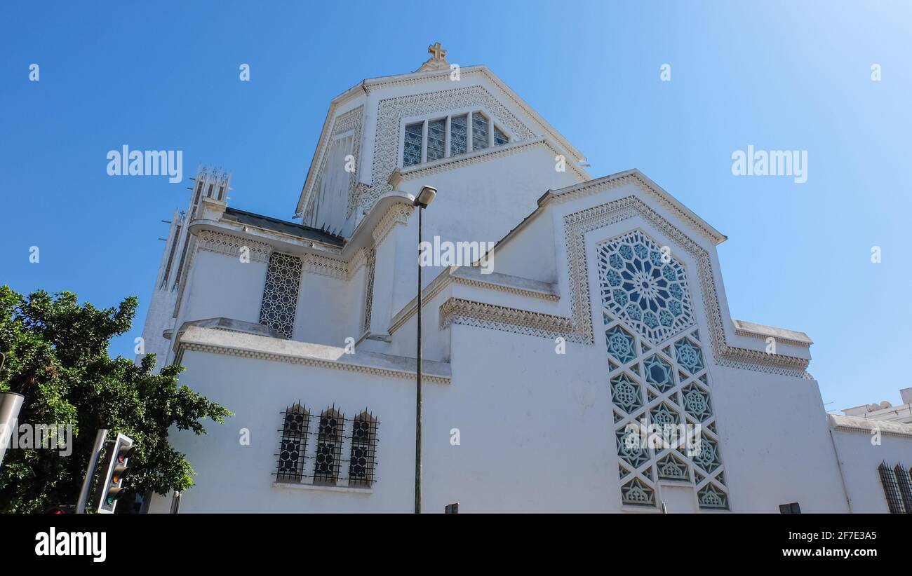 Catholic architecture in morocco hi-res stock photography and images ...