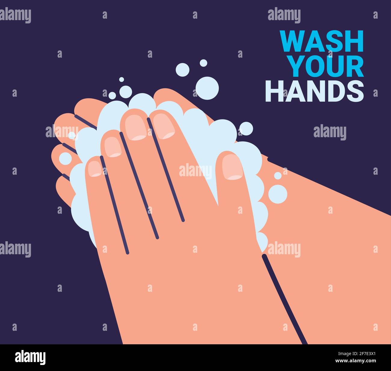 clean hands poster Stock Vector Image & Art - Alamy