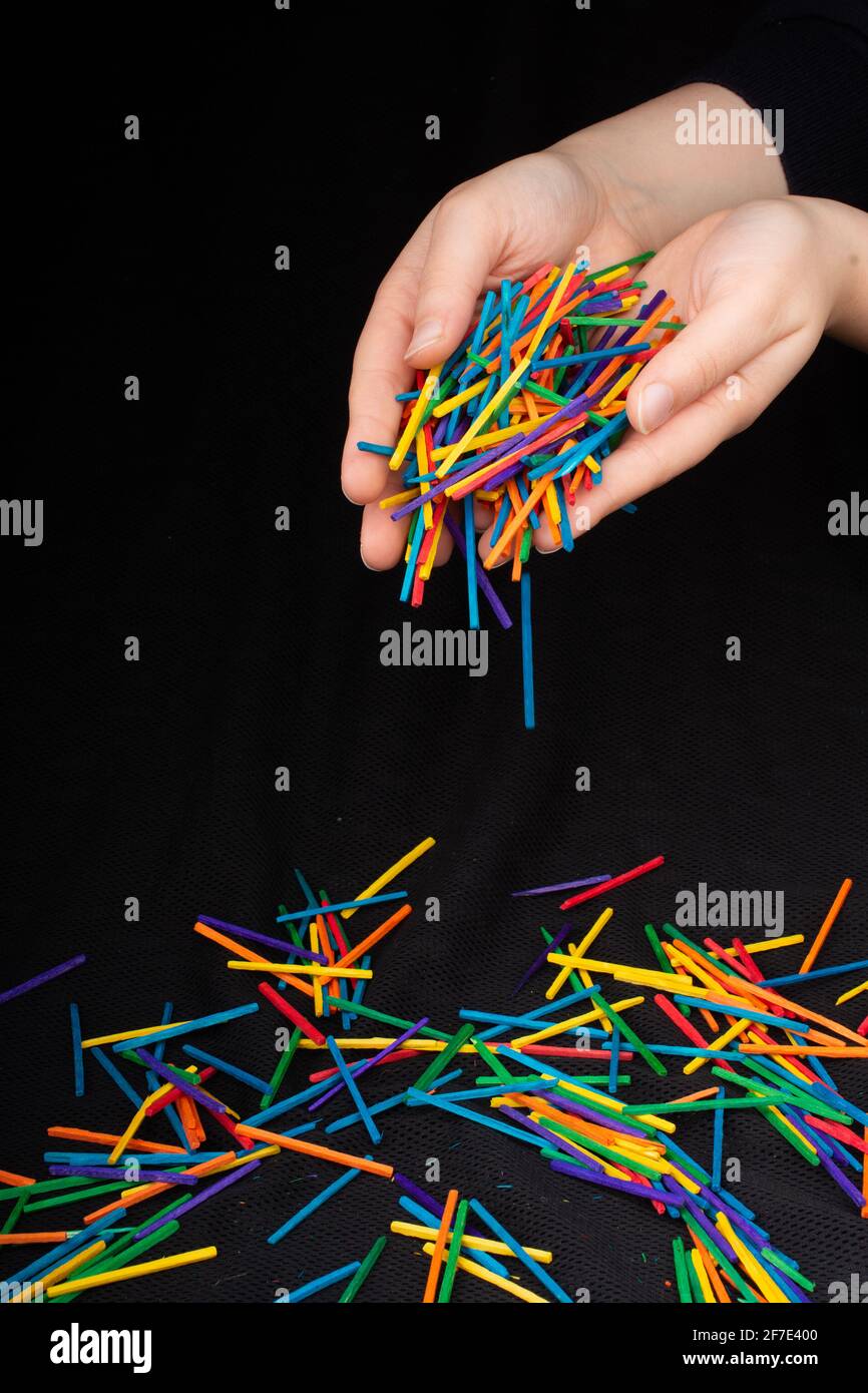 Hand letting hi-res stock photography and images - Alamy