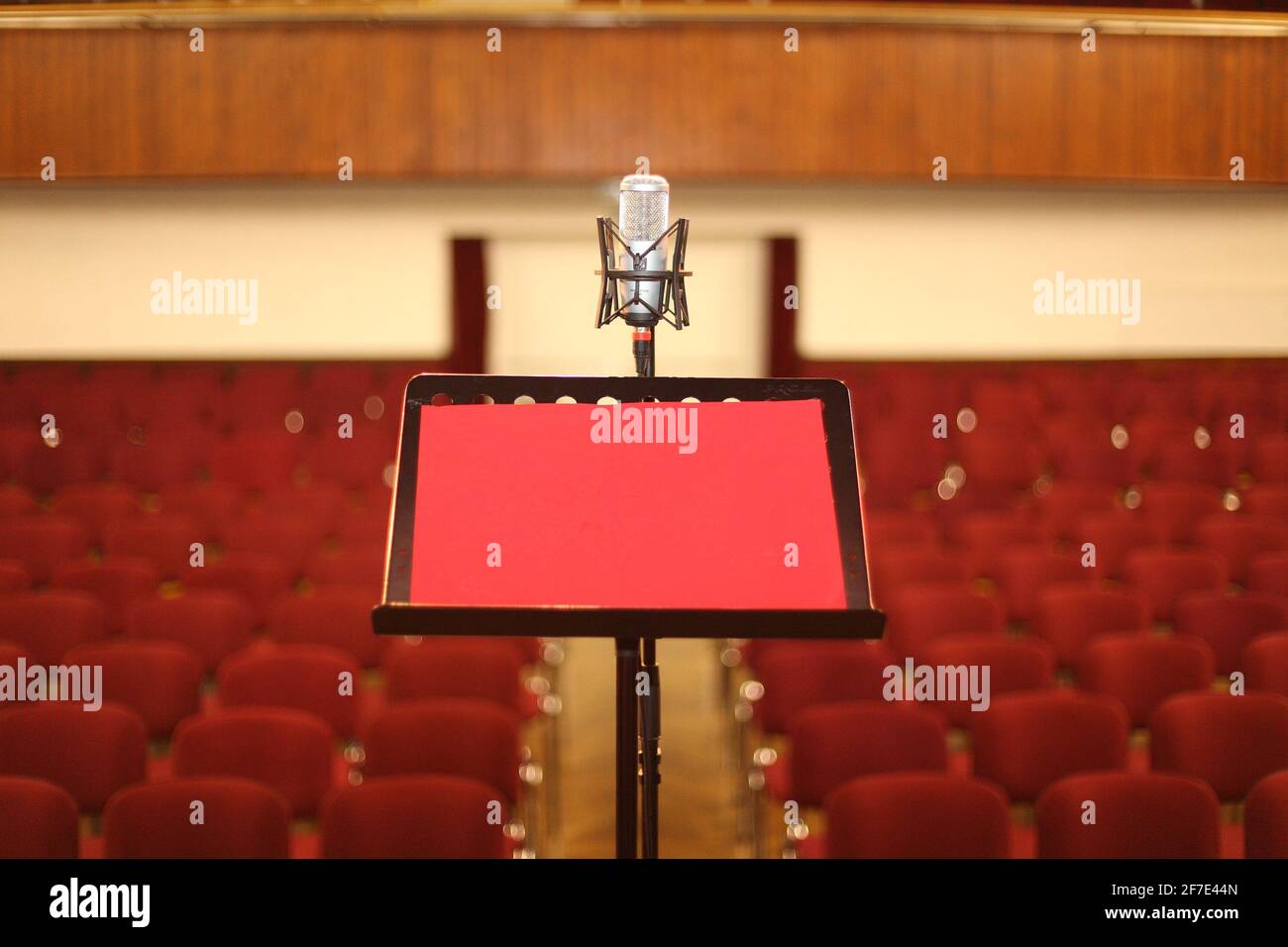 Auditorium stand hi-res stock photography and images - Alamy