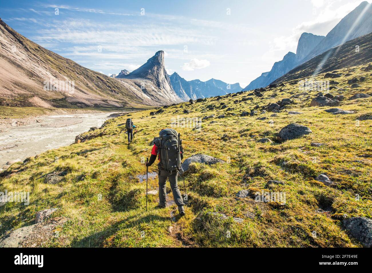 Mount thor auyuittuq national park hi-res stock photography and images ...
