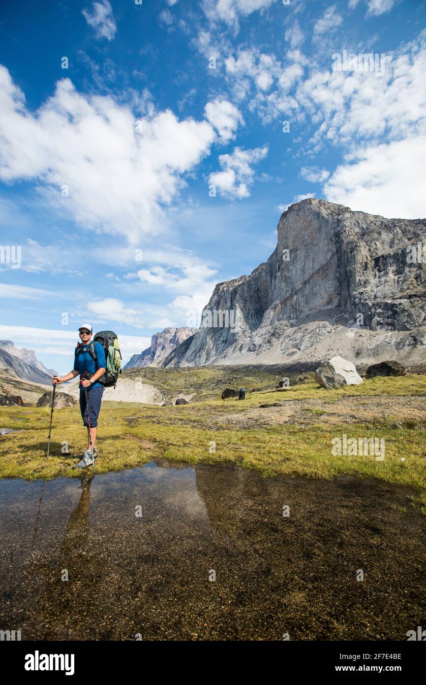 Mount thor auyuittuq national park hi-res stock photography and images ...