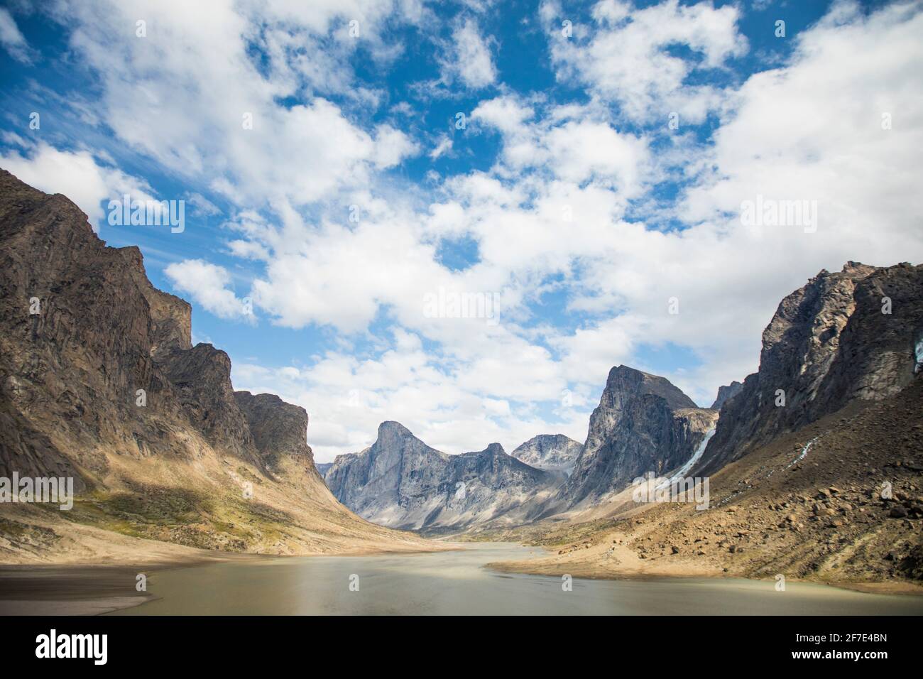 Baffin Island Mountains, Mount Thor, Akshayuk Pass, Canada Stock Photo ... Baffin Island Mountains, Mount Thor, Akshayuk Pass, Canada Stock Photo ...