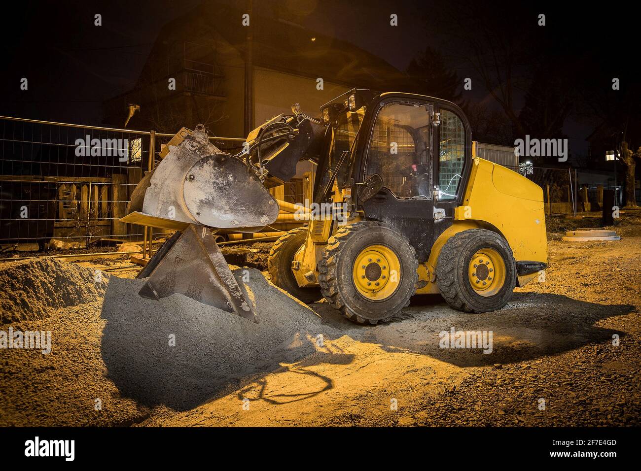 Bobcat digger hi-res stock photography and images - Alamy