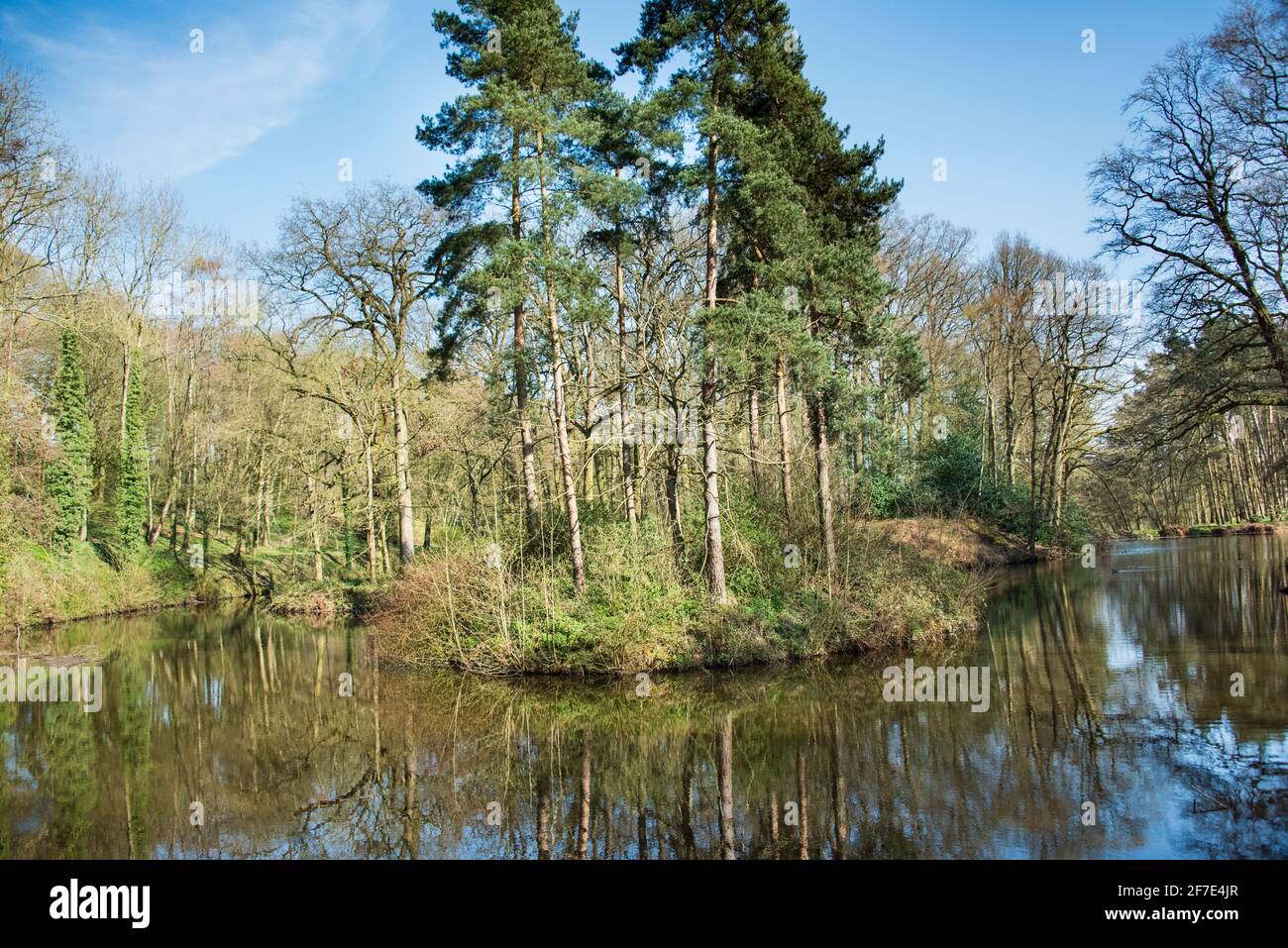 Hodnet Hall Gardens Stock Photo - Alamy