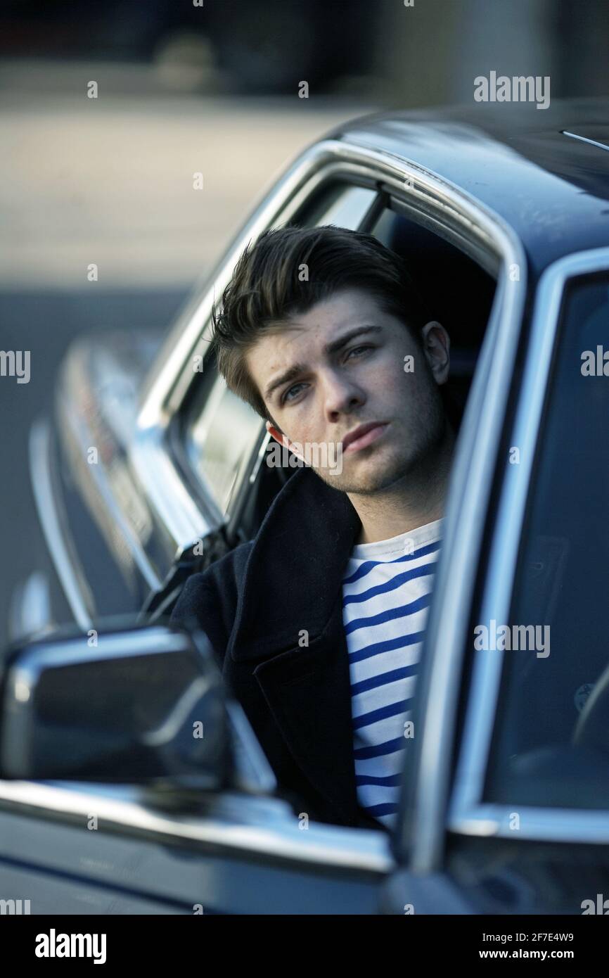 Man with his mercedes hi-res stock photography and images - Alamy