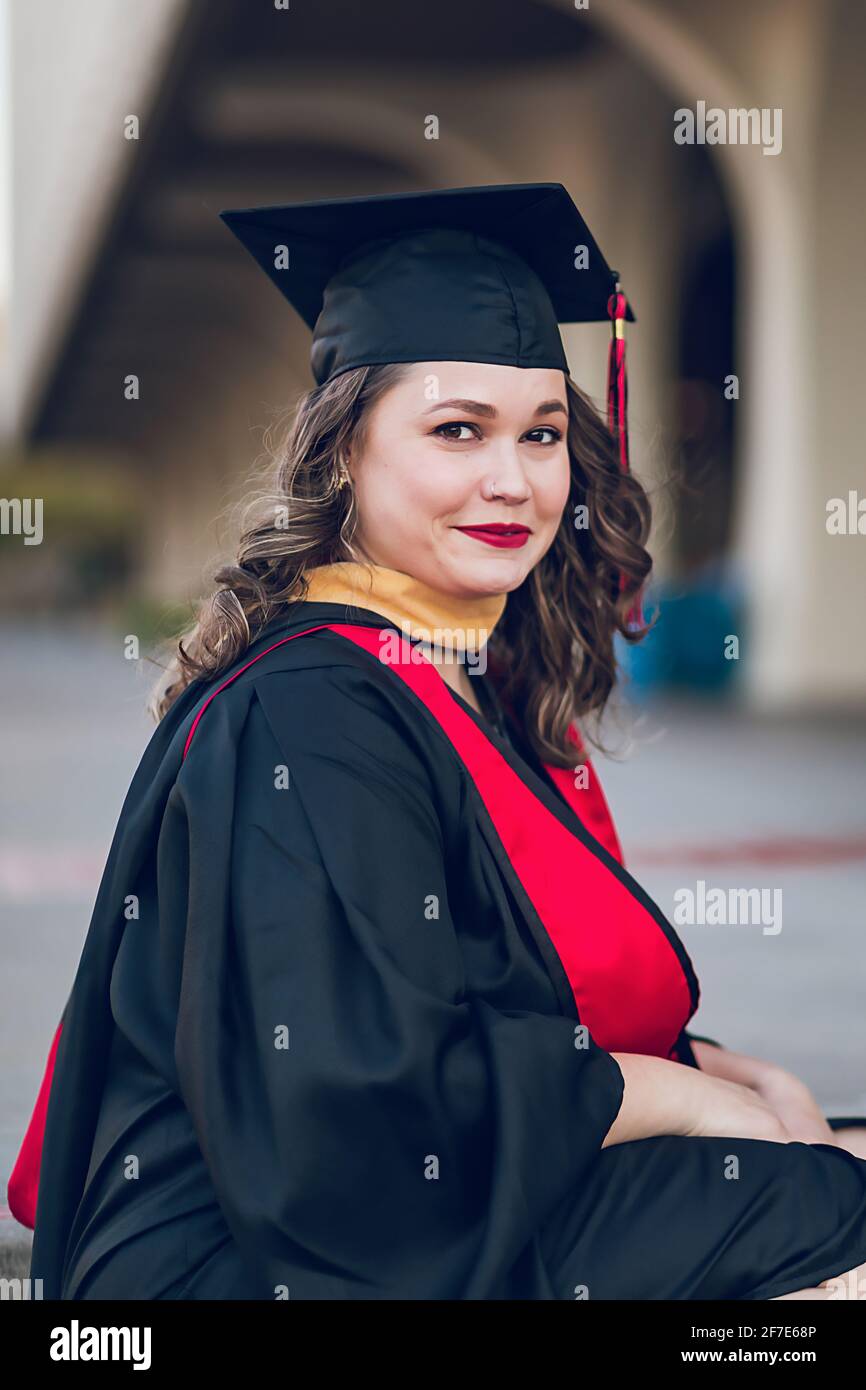 Young woman regalia hi-res stock photography and images - Alamy