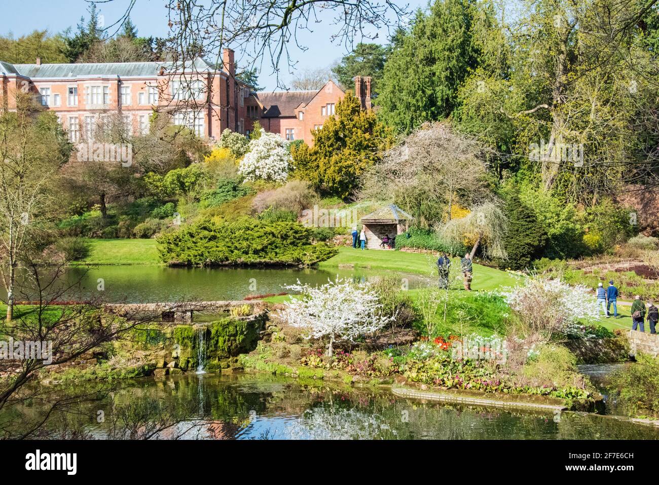 Hodnet hall gardens hi-res stock photography and images - Alamy