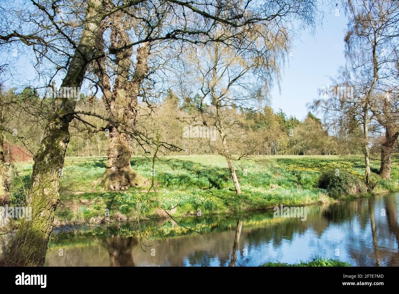 Hodnet Hall Gardens Stock Photo - Alamy