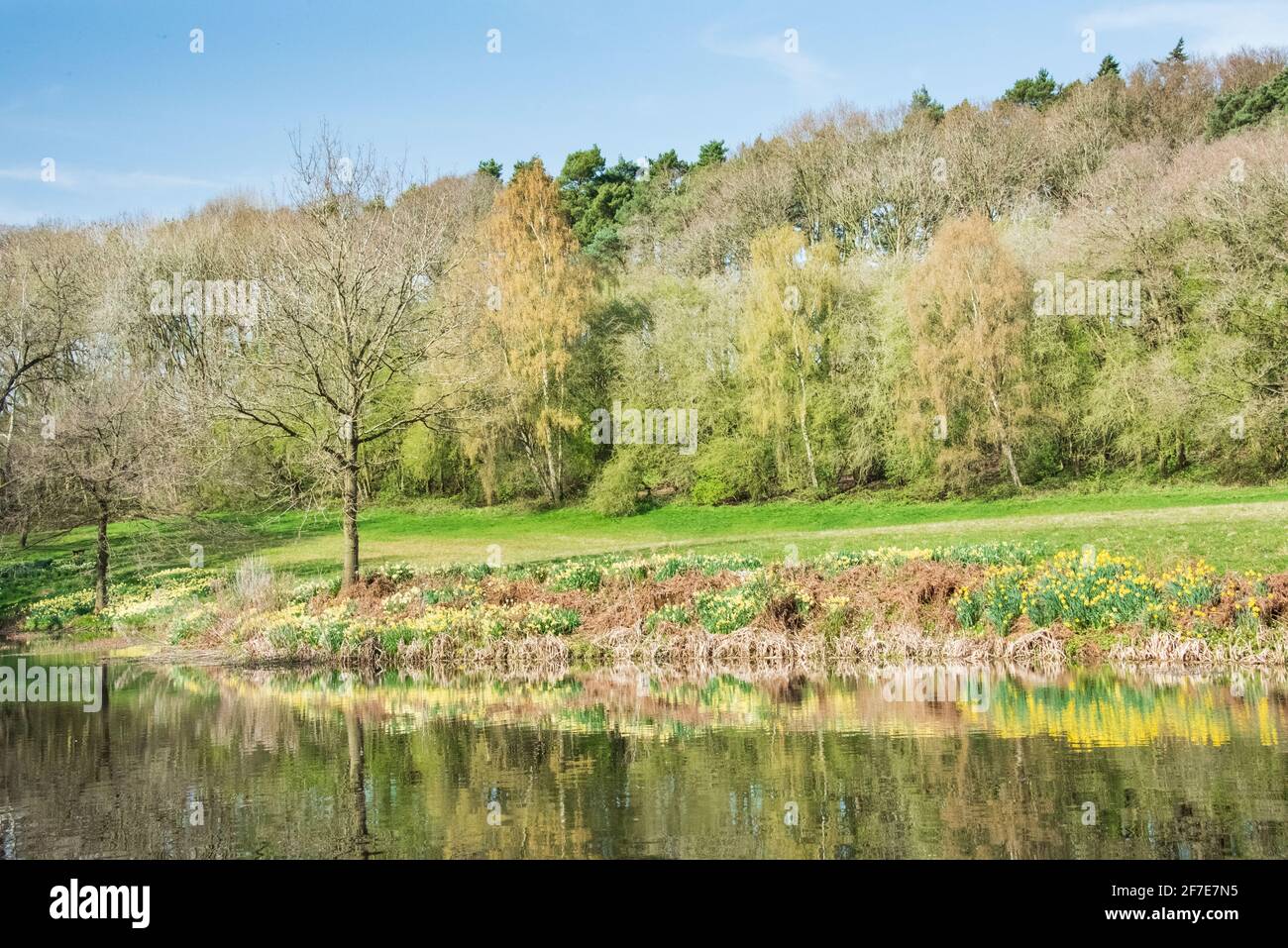 Hodnet Hall Gardens Stock Photo - Alamy