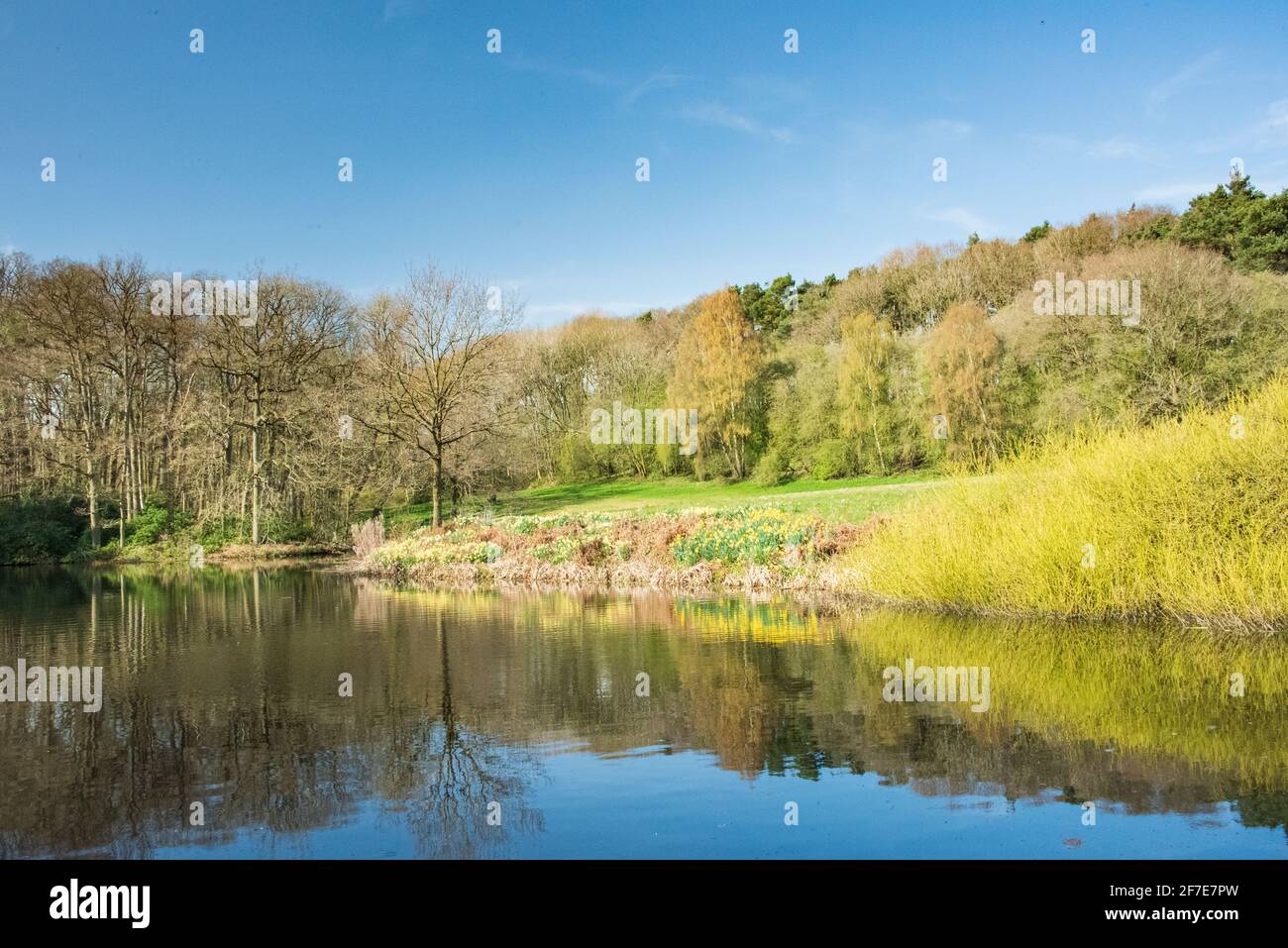 Hodnet Hall Gardens Stock Photo - Alamy