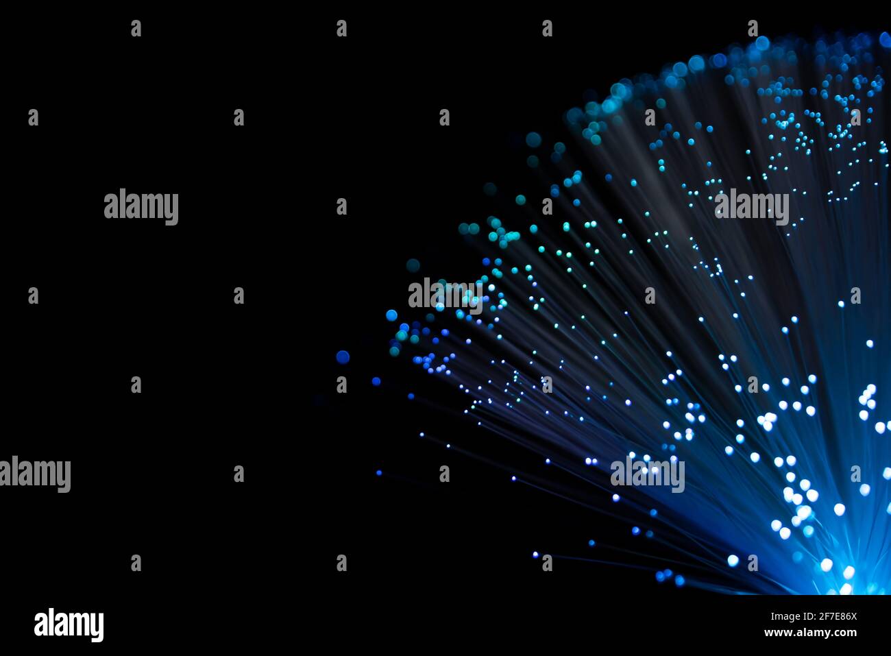 Fiber optics close up, fast internet background concept Stock Photo - Alamy