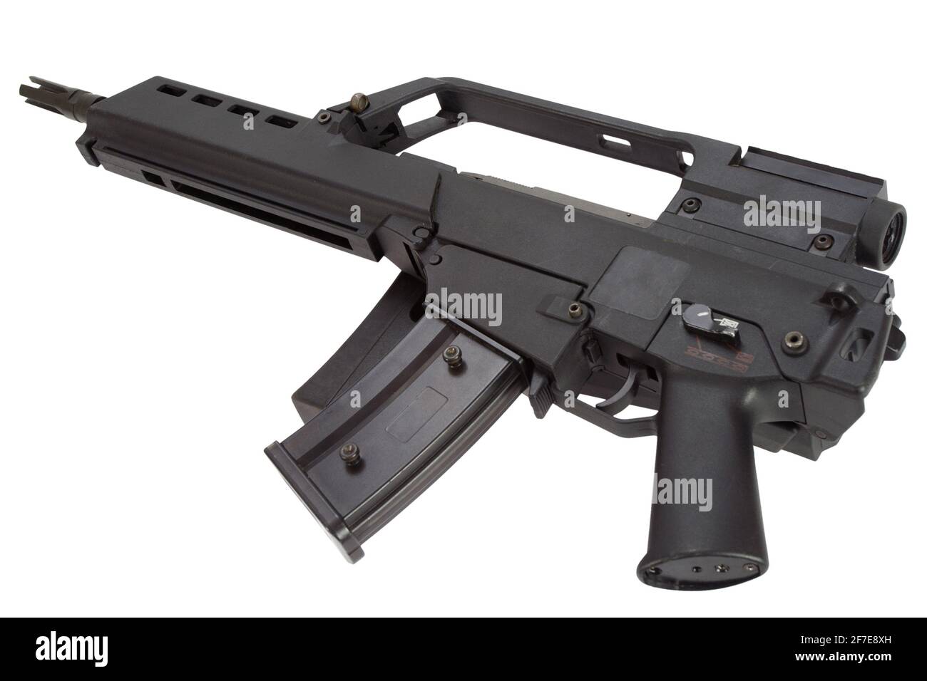 Futuristic Compact Assault Rifle