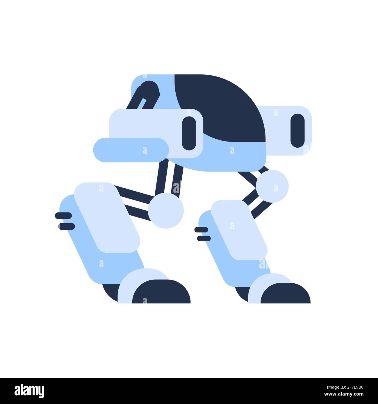 modern robot futuristic artificial intelligence mechanism technology ...