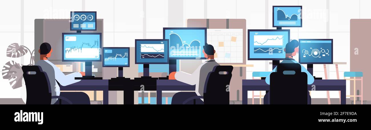 Stock market together Stock Vector Images - Alamy