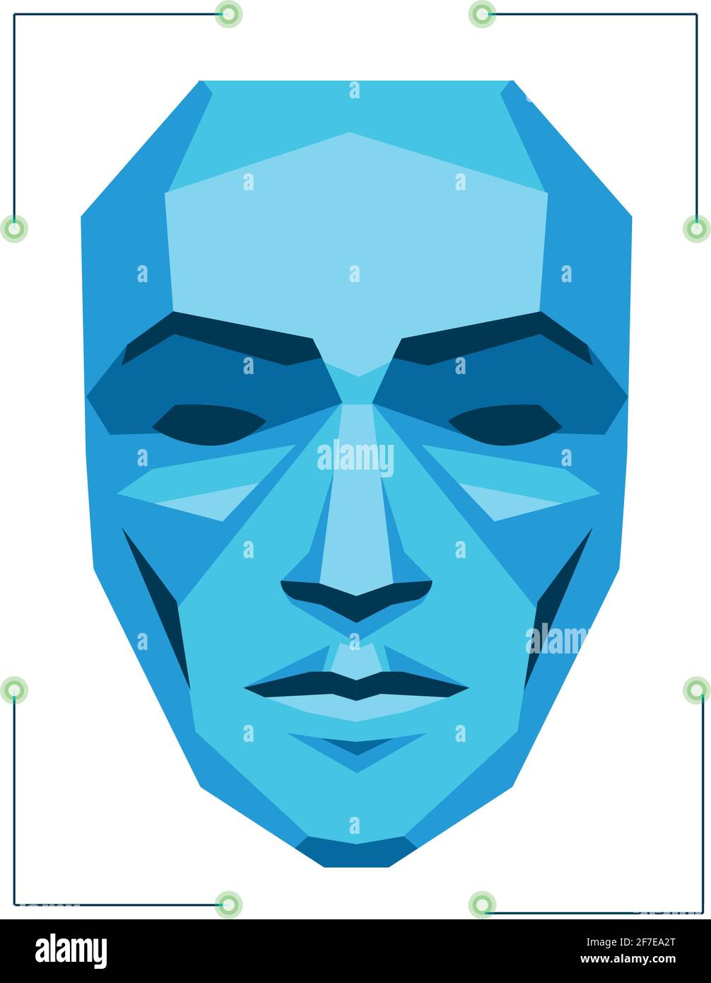 scan person face Stock Vector Image & Art - Alamy