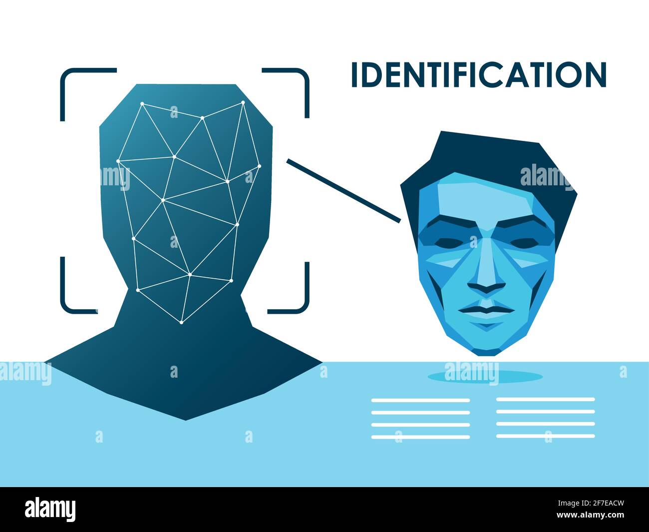 identification facial recognition Stock Vector Image & Art - Alamy