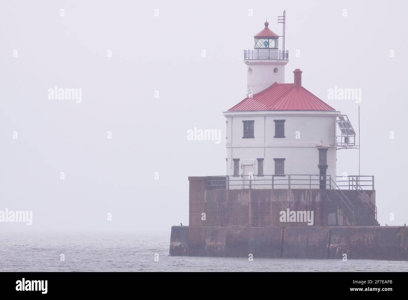 Wisconsin Point Lighthouse Stock Photo - Alamy
