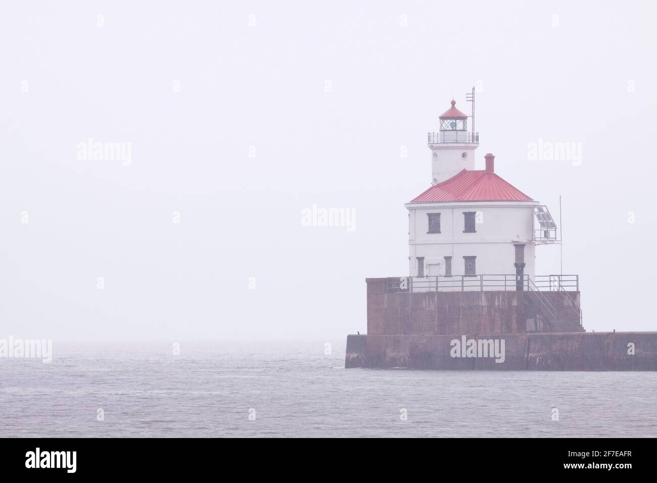 Wisconsin Point Lighthouse Stock Photo - Alamy