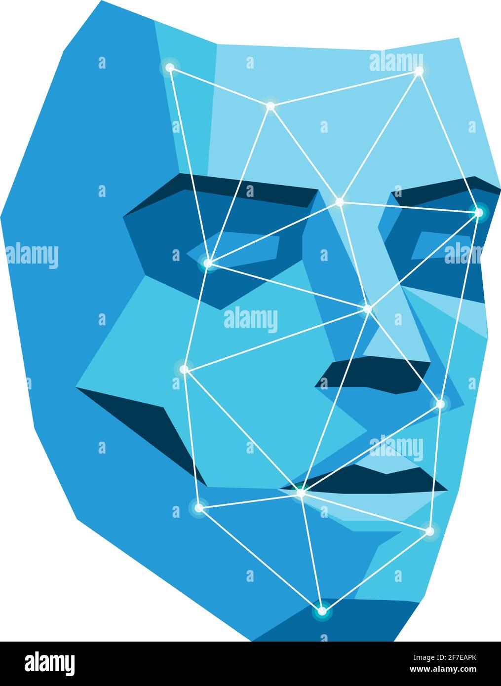 recognition face technology Stock Vector Image & Art - Alamy