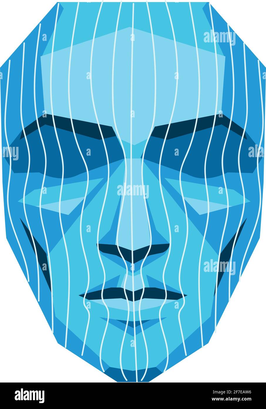 biometric face scanning Stock Vector Image & Art - Alamy